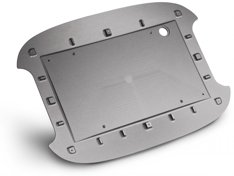 CNC Milled Front Panel with 3D Features - Presto Engineering